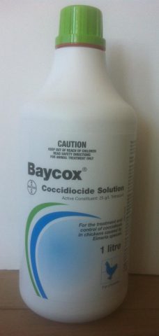 BAYCOX COCCIDIOCIDE SOLUTION POULTRY 1L