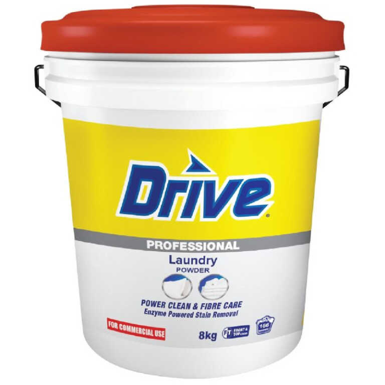 DRIVE PROFESSIONAL LAUNDRY POWDER BUCKET 8KG - Beaufort Animal Supplies
