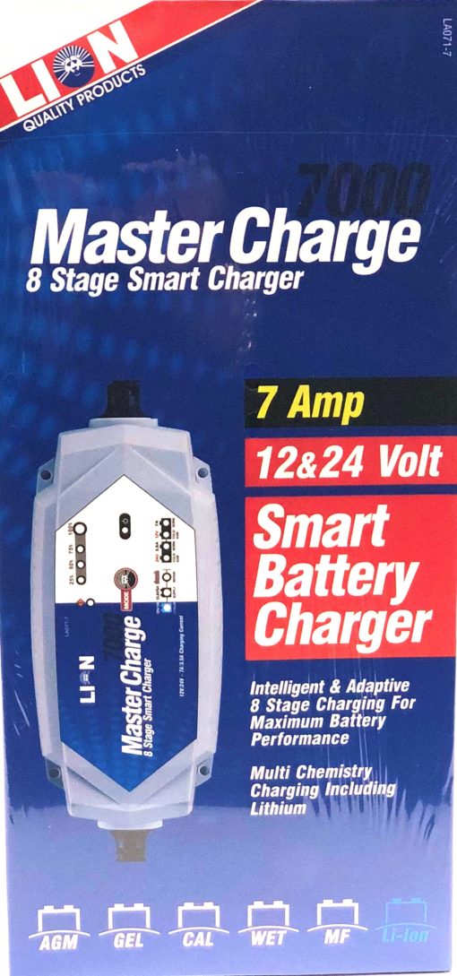 MASTER CHARGE BATTERY CHARGER 8 STAGE 7AMP
