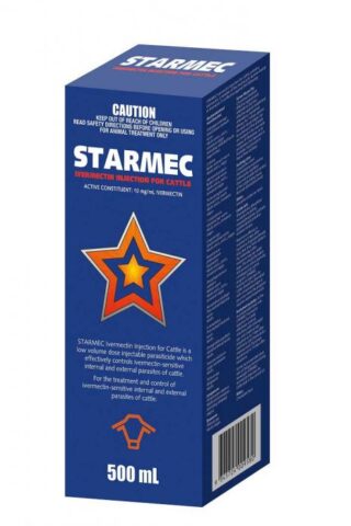 Starmec Cattle drench - Ivermectin injection 500ml
